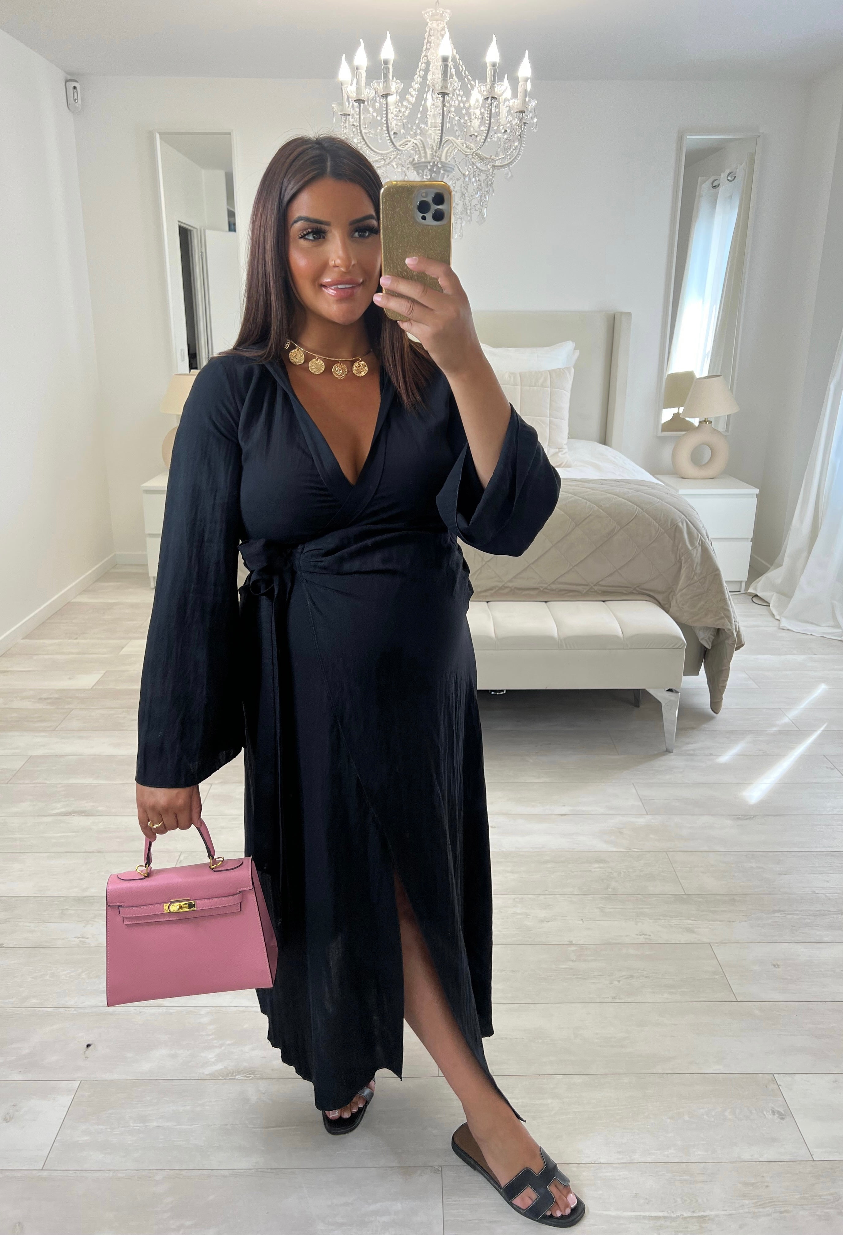 Robe milke noir – Ilyansarah