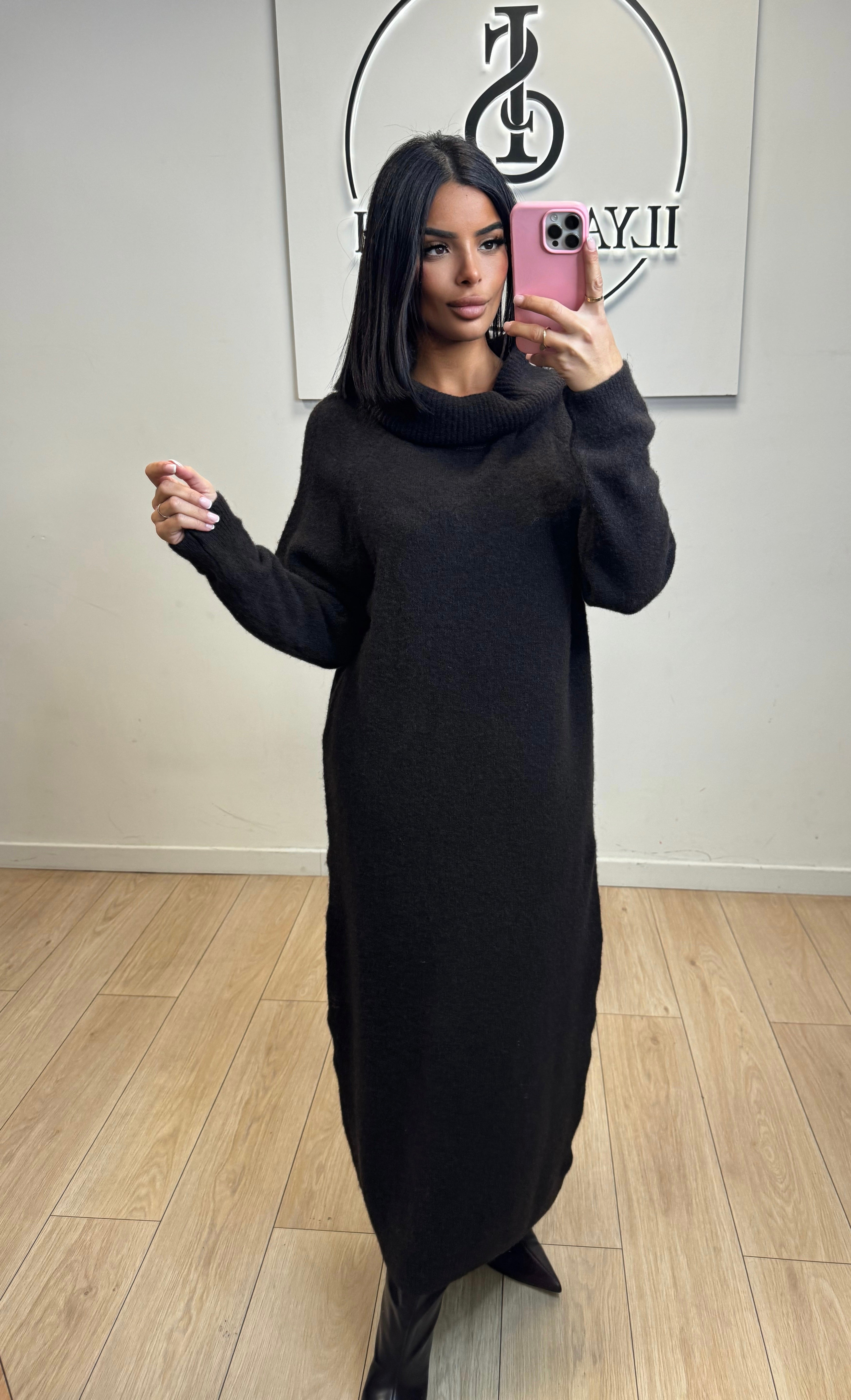 Robe longue extra doux choco – Ilyansarah
